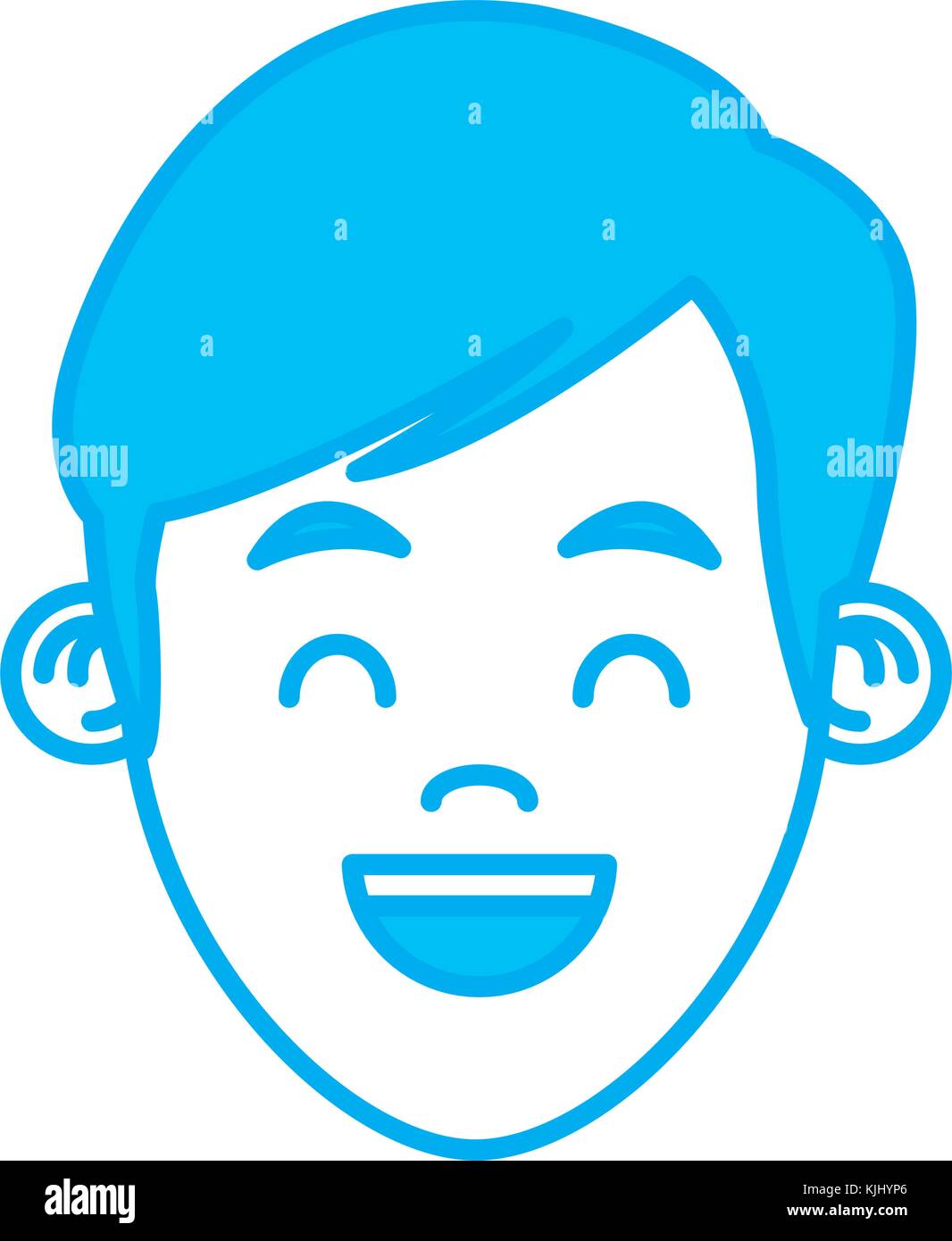 Boy smiling cartoon Stock Vector Image & Art - Alamy