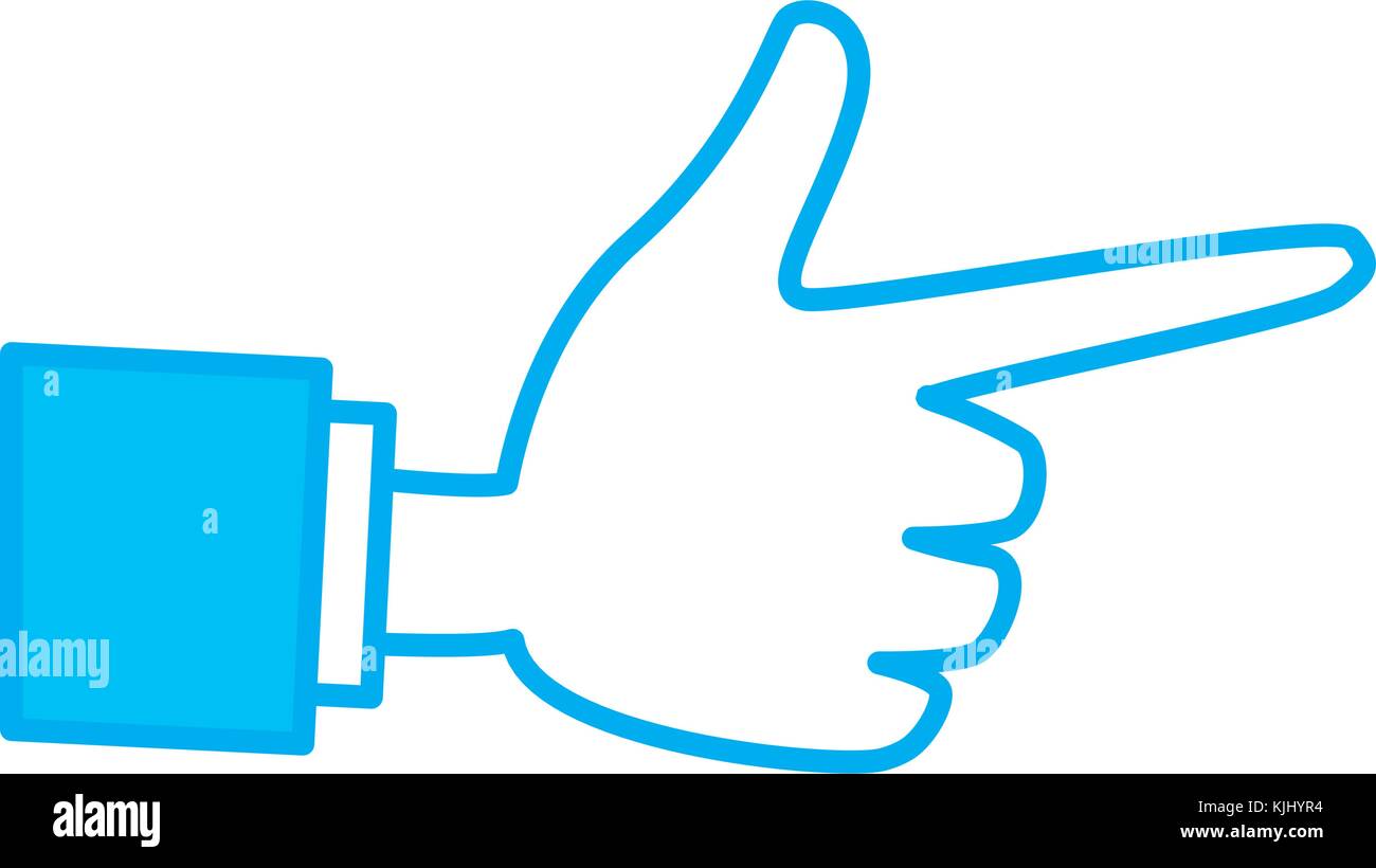 Hand cartoon isolated Stock Vector Image & Art - Alamy