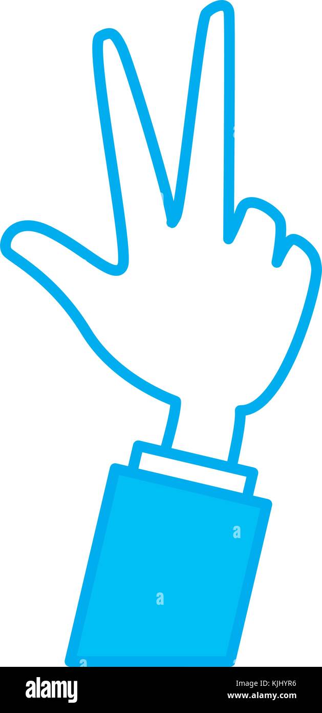 Hand cartoon isolated Stock Vector Image & Art - Alamy