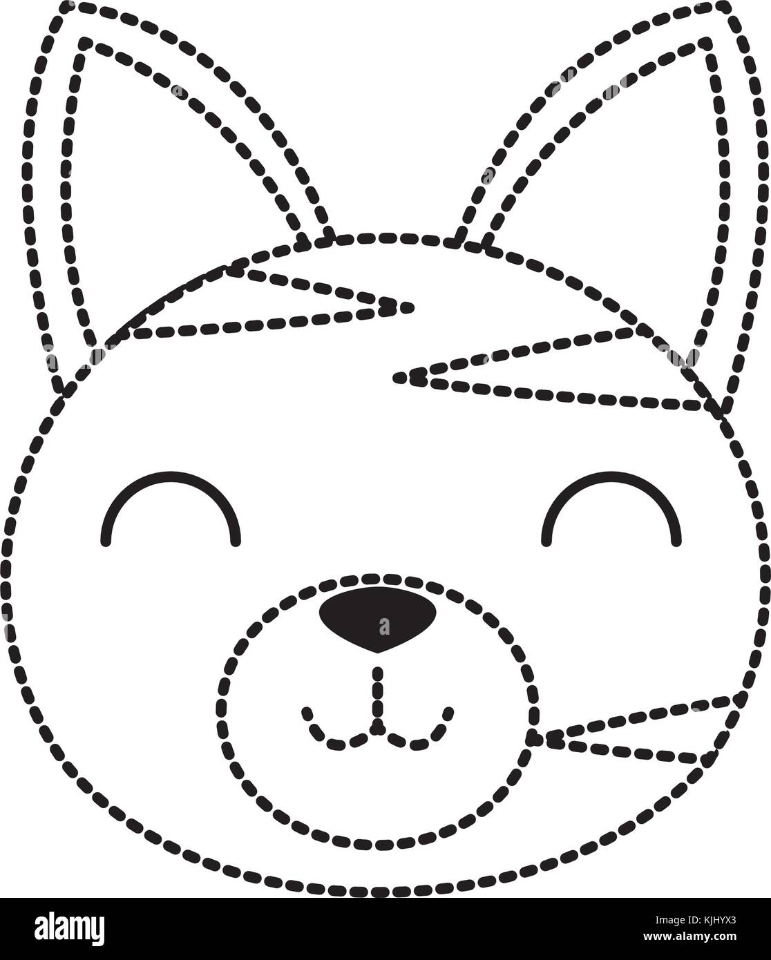 Cat head cartoon Stock Vector Image & Art - Alamy