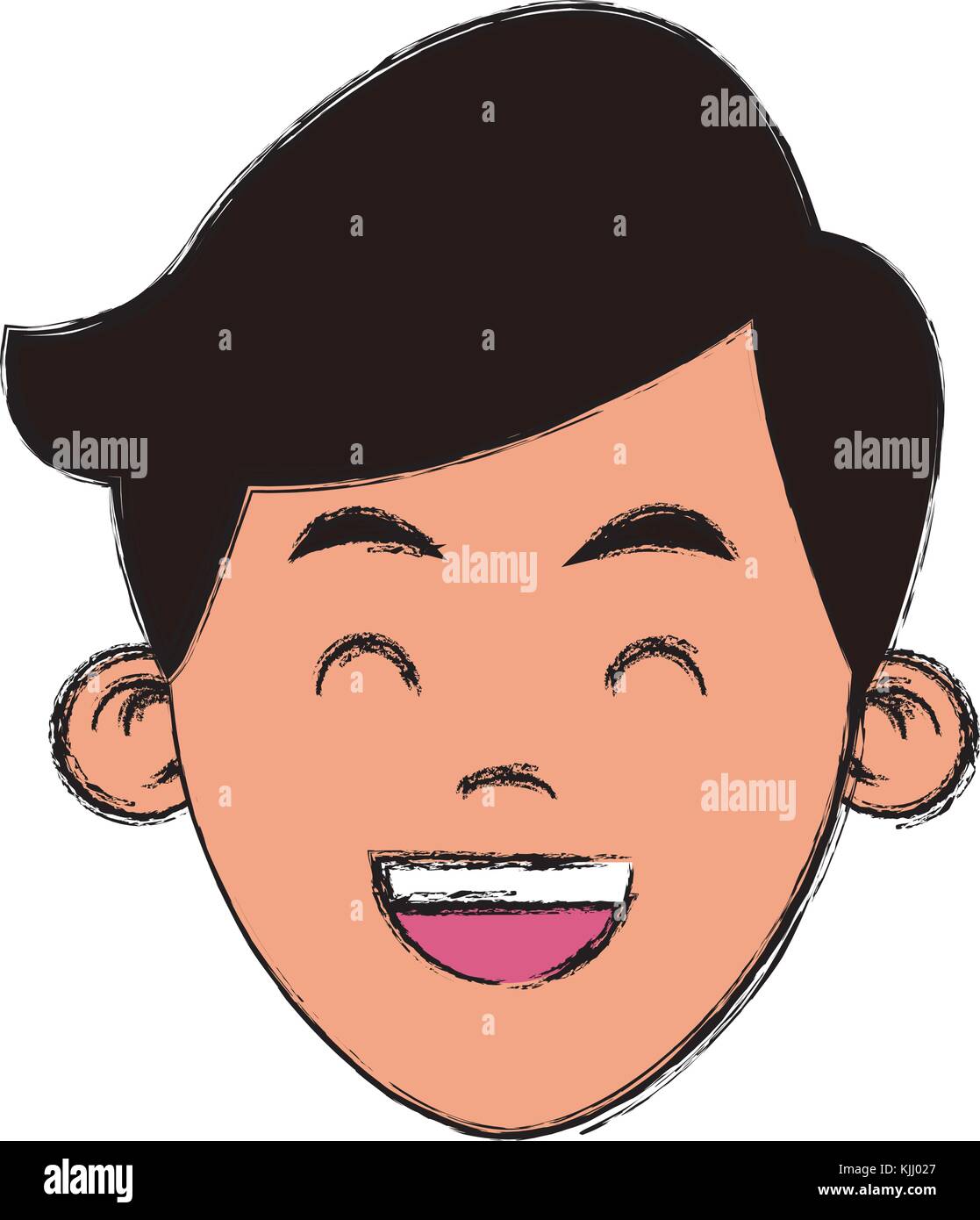 Boy smiling cartoon Stock Vector Image & Art - Alamy