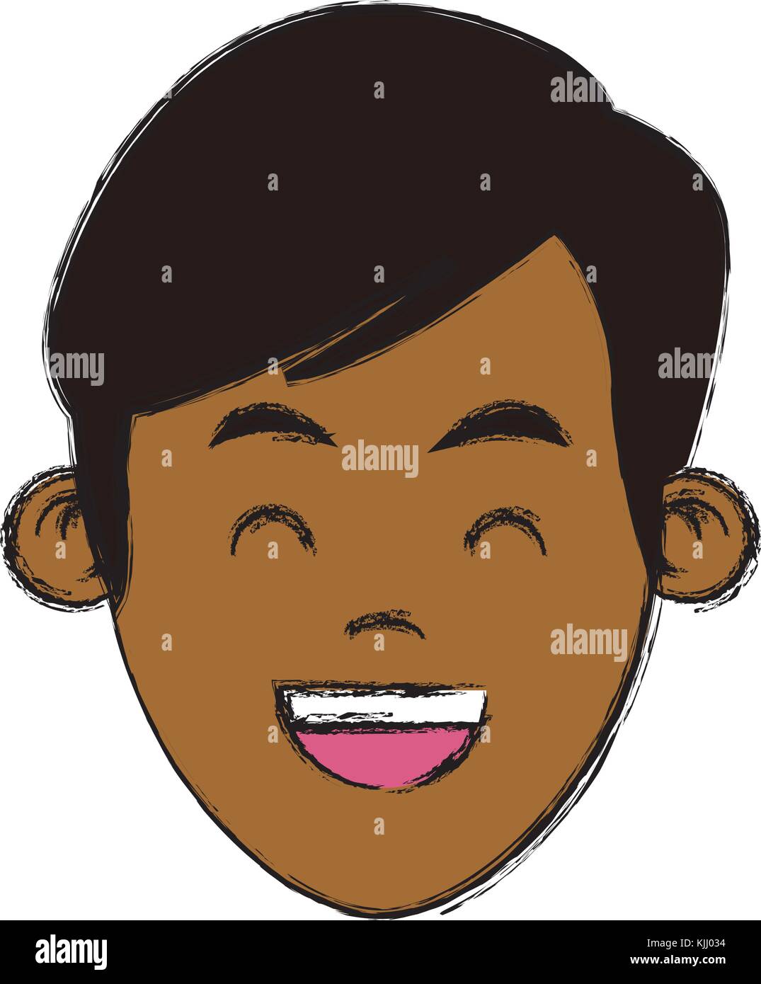 Boy smiling cartoon Stock Vector Image & Art - Alamy