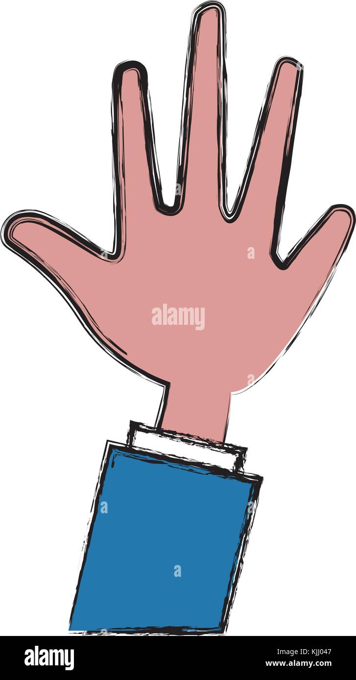 Hand cartoon isolated Stock Vector Image & Art - Alamy