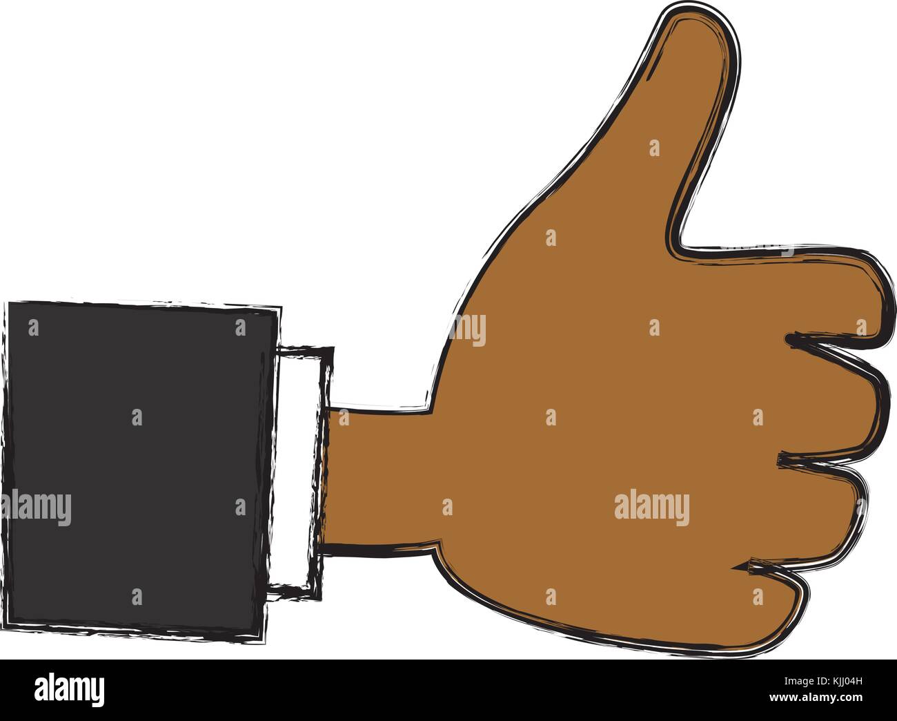 Hand cartoon isolated Stock Vector Image & Art - Alamy