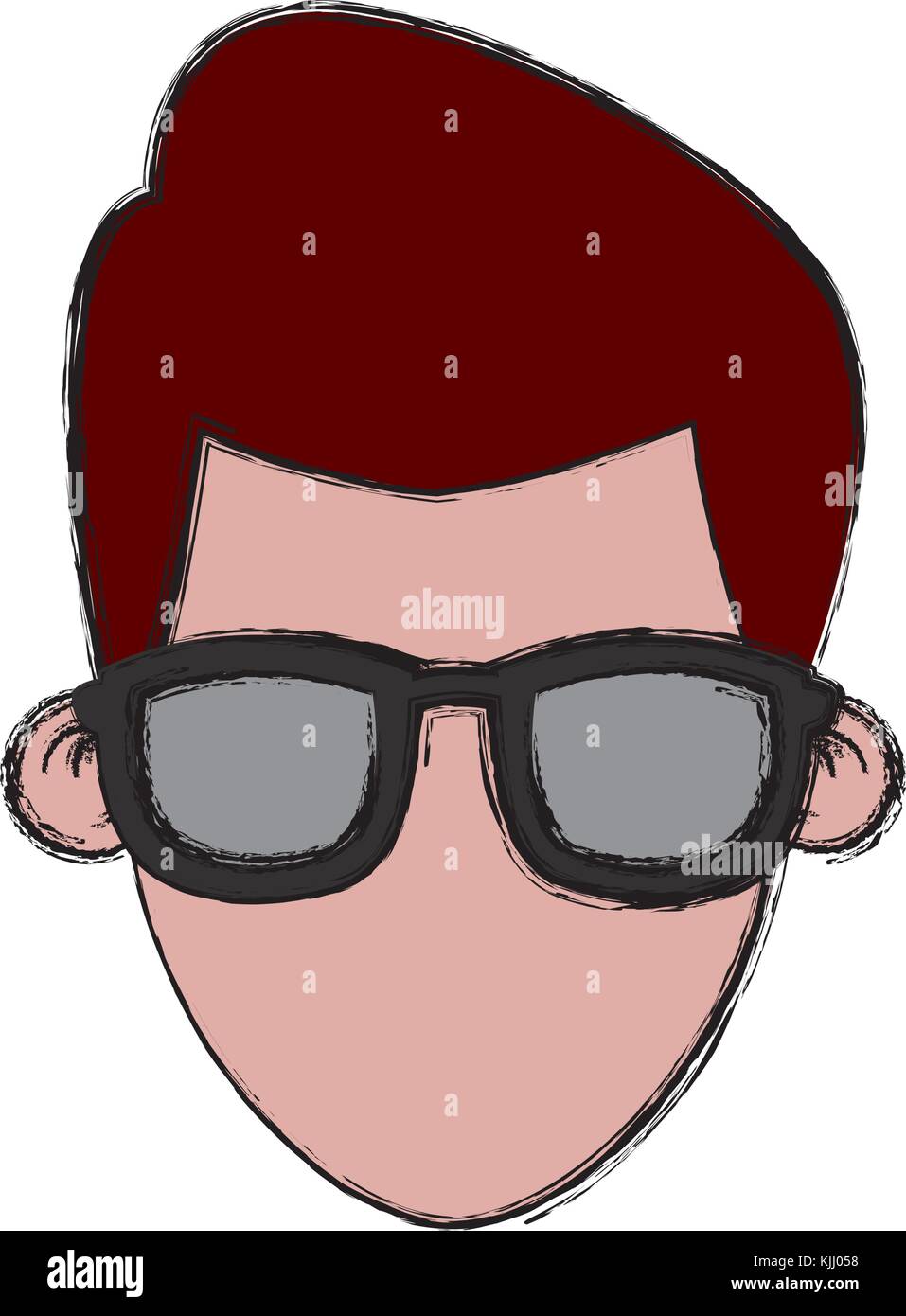 Man With Sunglasses Stock Vector Image And Art Alamy