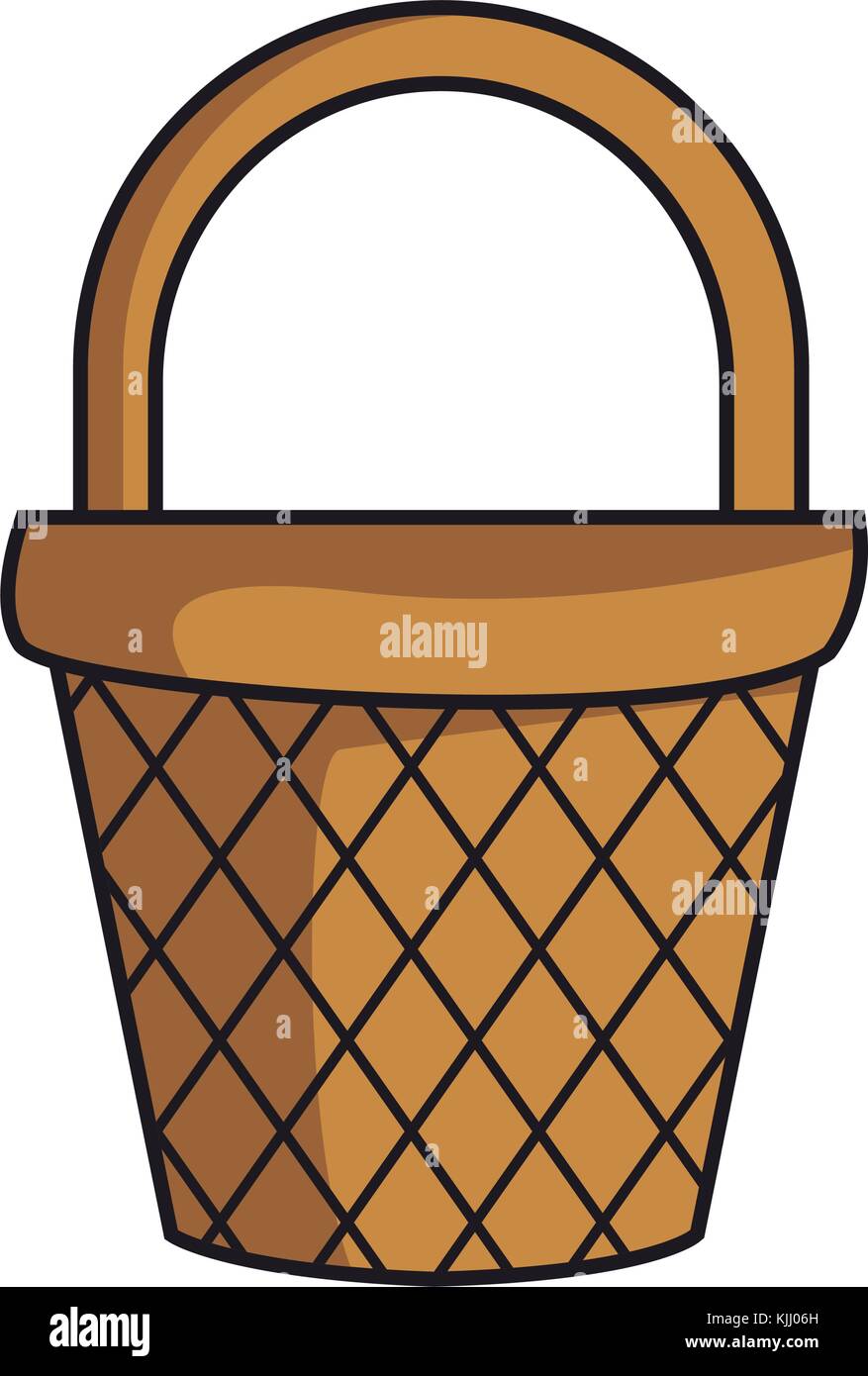 Empty basket market Stock Vector Image & Art - Alamy