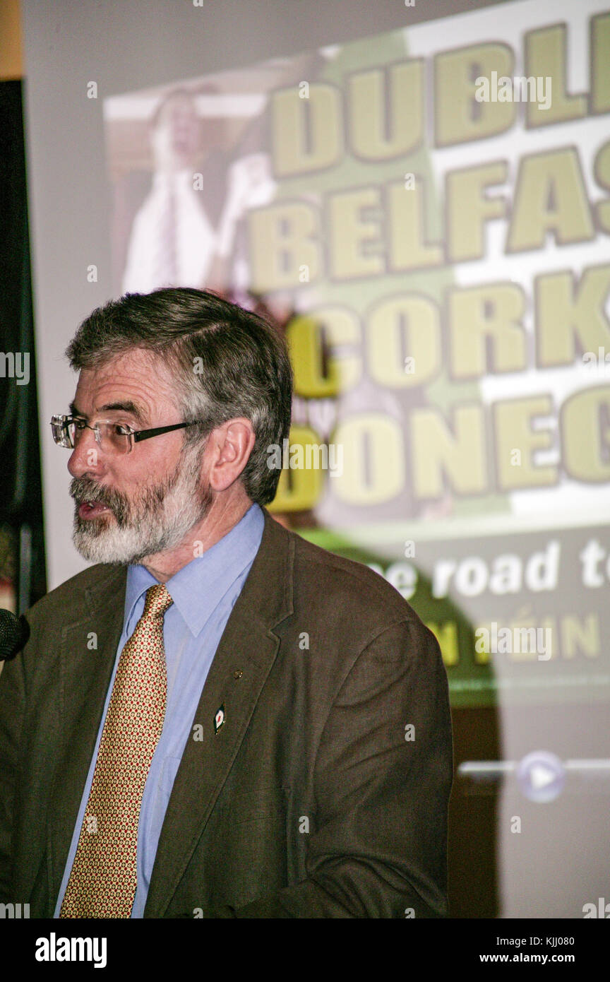 File Archive: Mary Lou McDonald and Gerry Adams Irish Sinn Féin ...