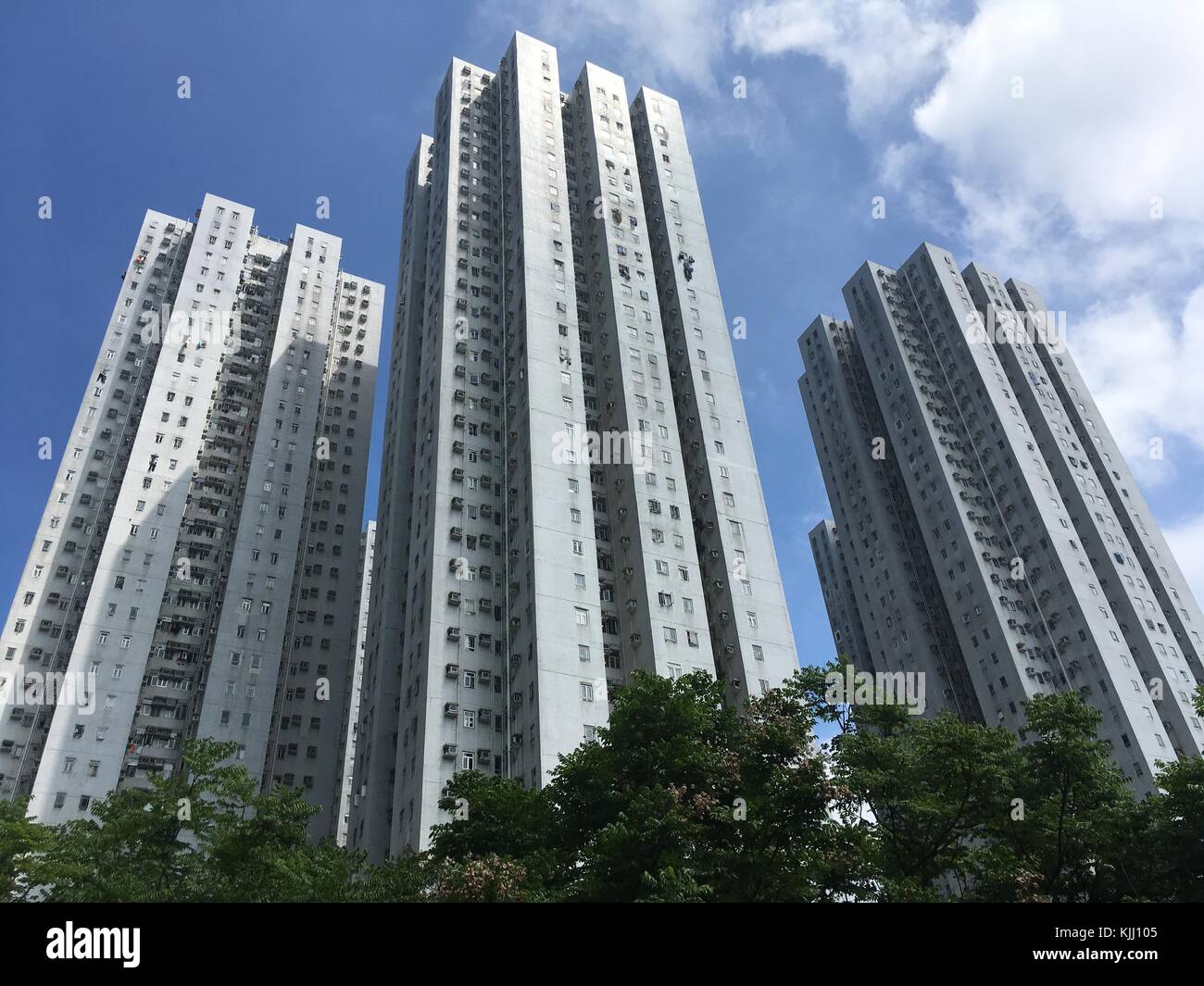 Towers & building council flats in Hong Kong Stock Photo - Alamy