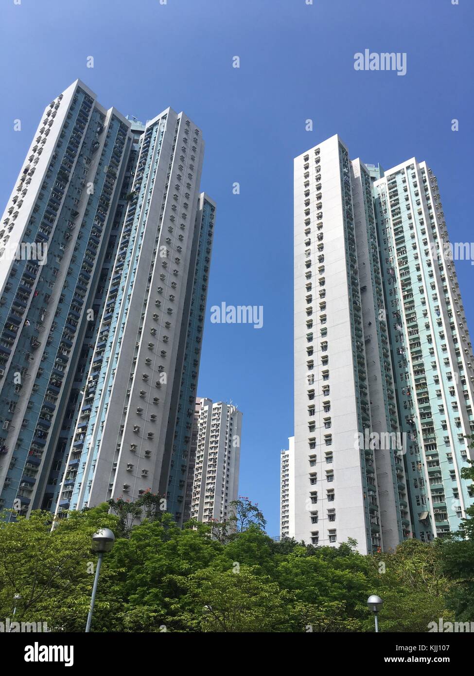 Towers & building council flats in Hong Kong Stock Photo - Alamy