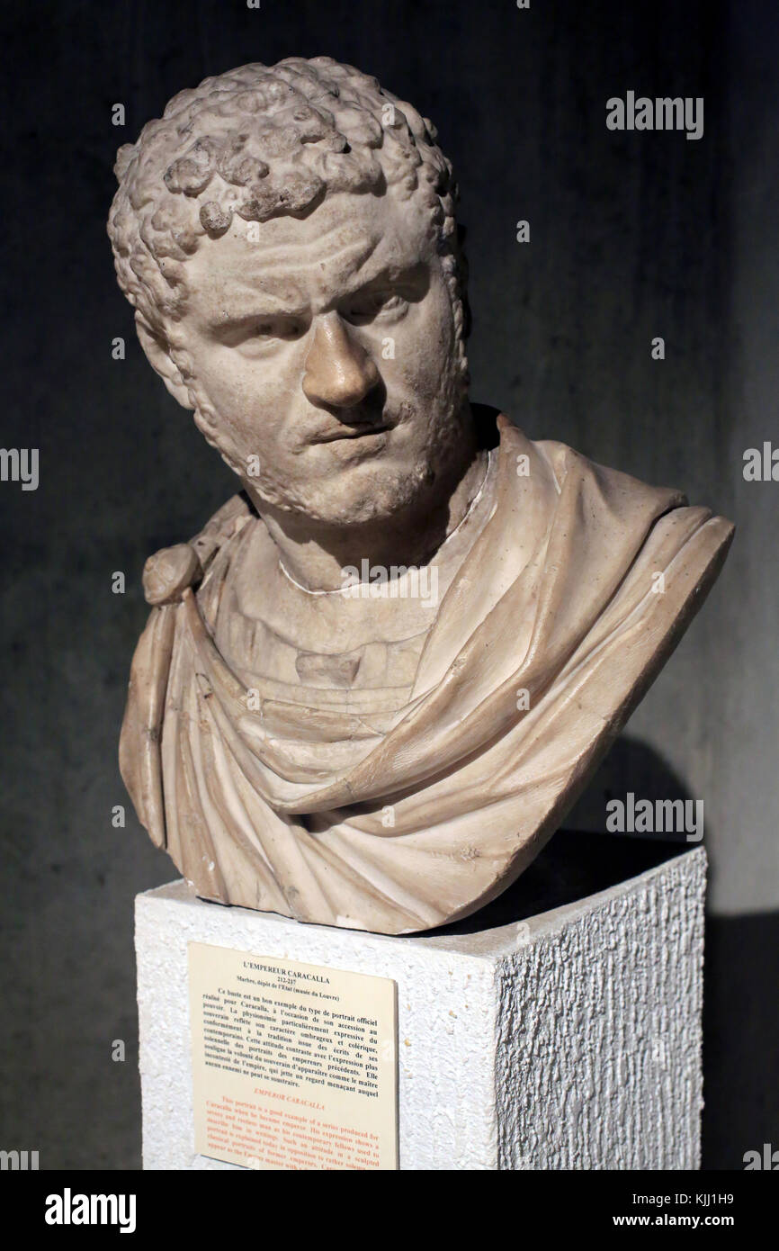 Roman emperor caracalla hi-res stock photography and images - Alamy