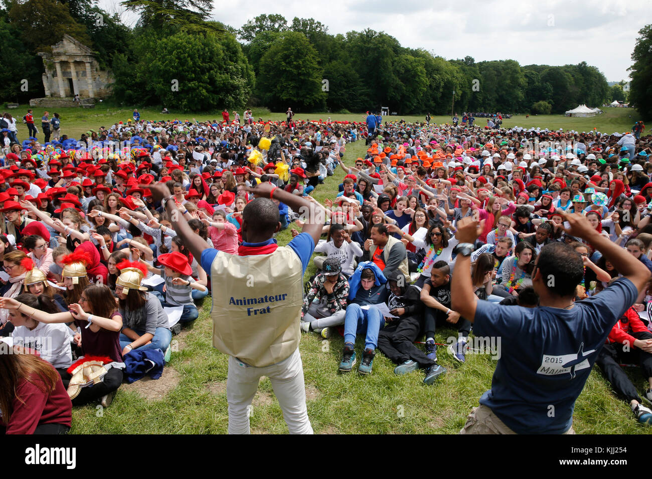 Catholic youth camp france hi-res stock photography and images - Alamy