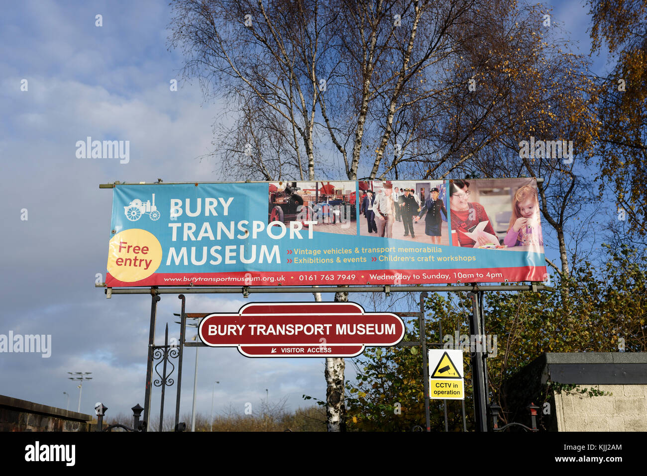 Bury transport museum sign hi-res stock photography and images - Alamy
