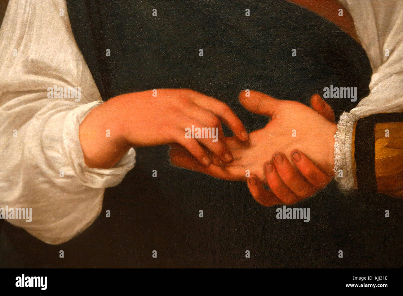 Capitoline museum, Rome. Caravaggio, The Fortune Teller, oil on canvas ...