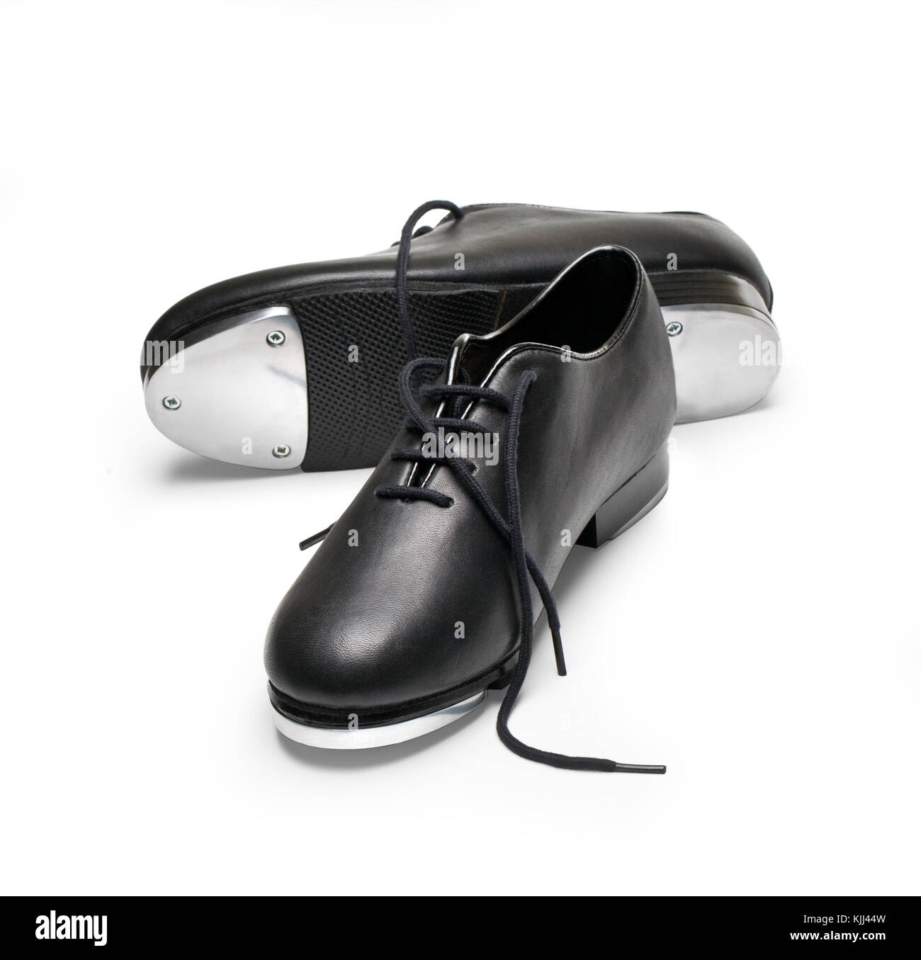 tap shoes on a white background with clipping path Stock Photo - Alamy