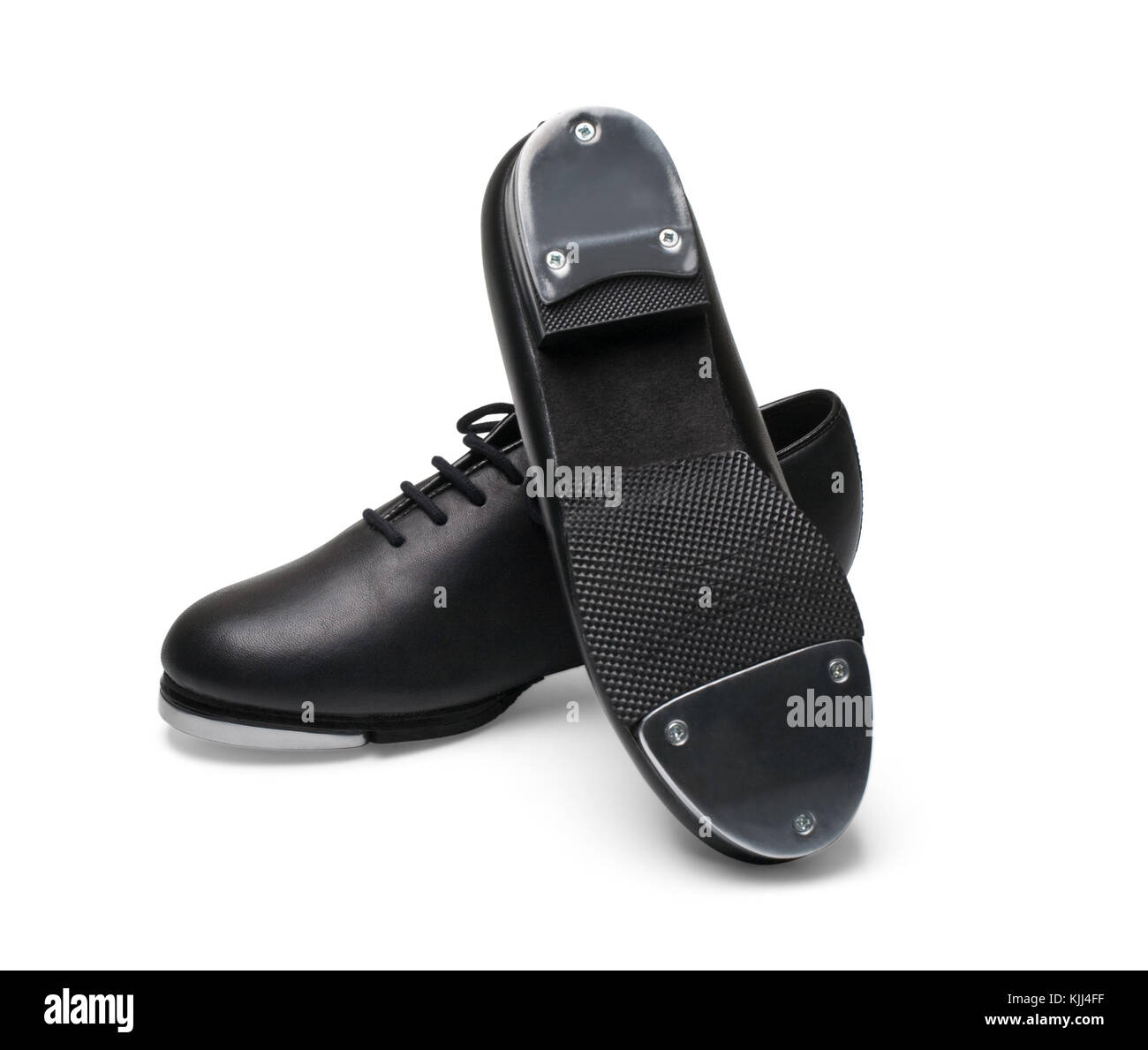 tap shoes on a white background. With clipping path Stock Photo - Alamy