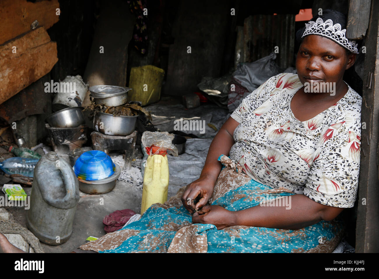 Mulago woman. Uganda Stock Photo - Alamy