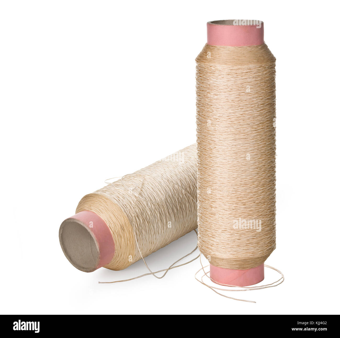 thread spool , isolated on white background Stock Photo - Alamy