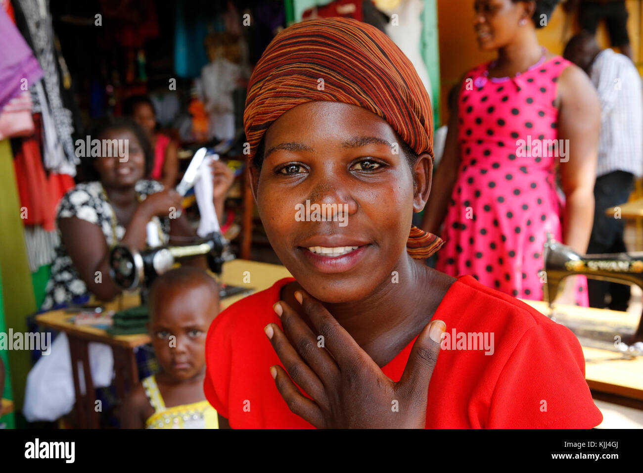 Uganda woman hi-res stock photography and images - Alamy