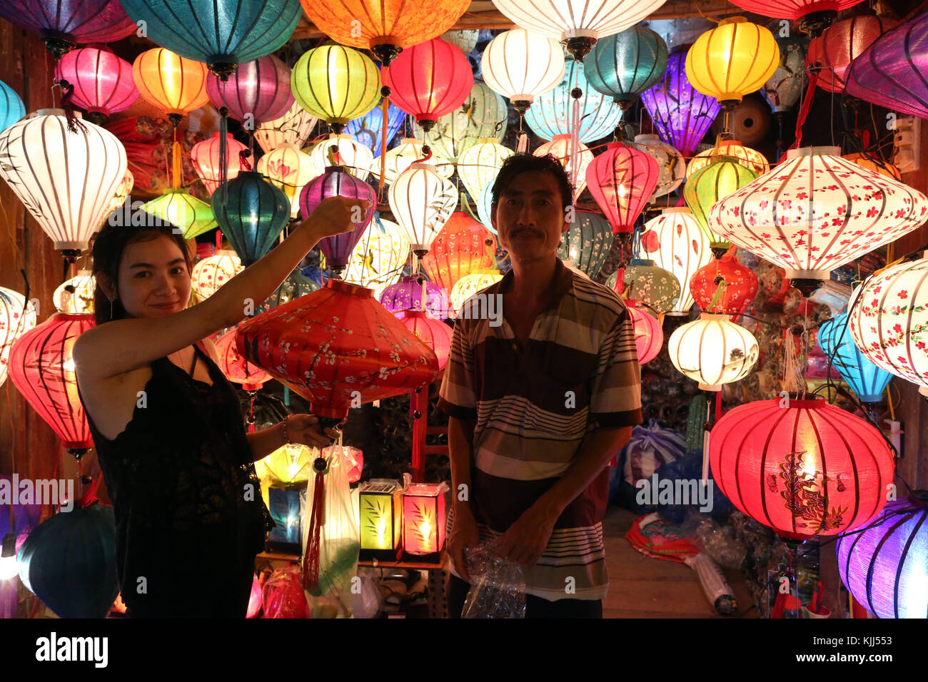 Hoi an traditional lanterns hi-res stock photography and images - Alamy