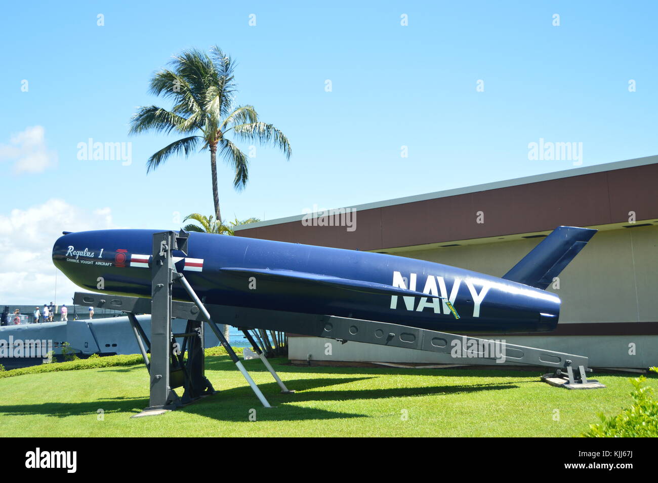 Torpedo Of The US Navy At The Memorial USS Arizona. Oahu, Hawaii, USA ...
