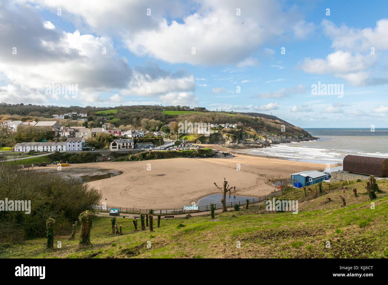 Aberporth Beach, Cardiganshire, West Wales Stock Photo - Alamy