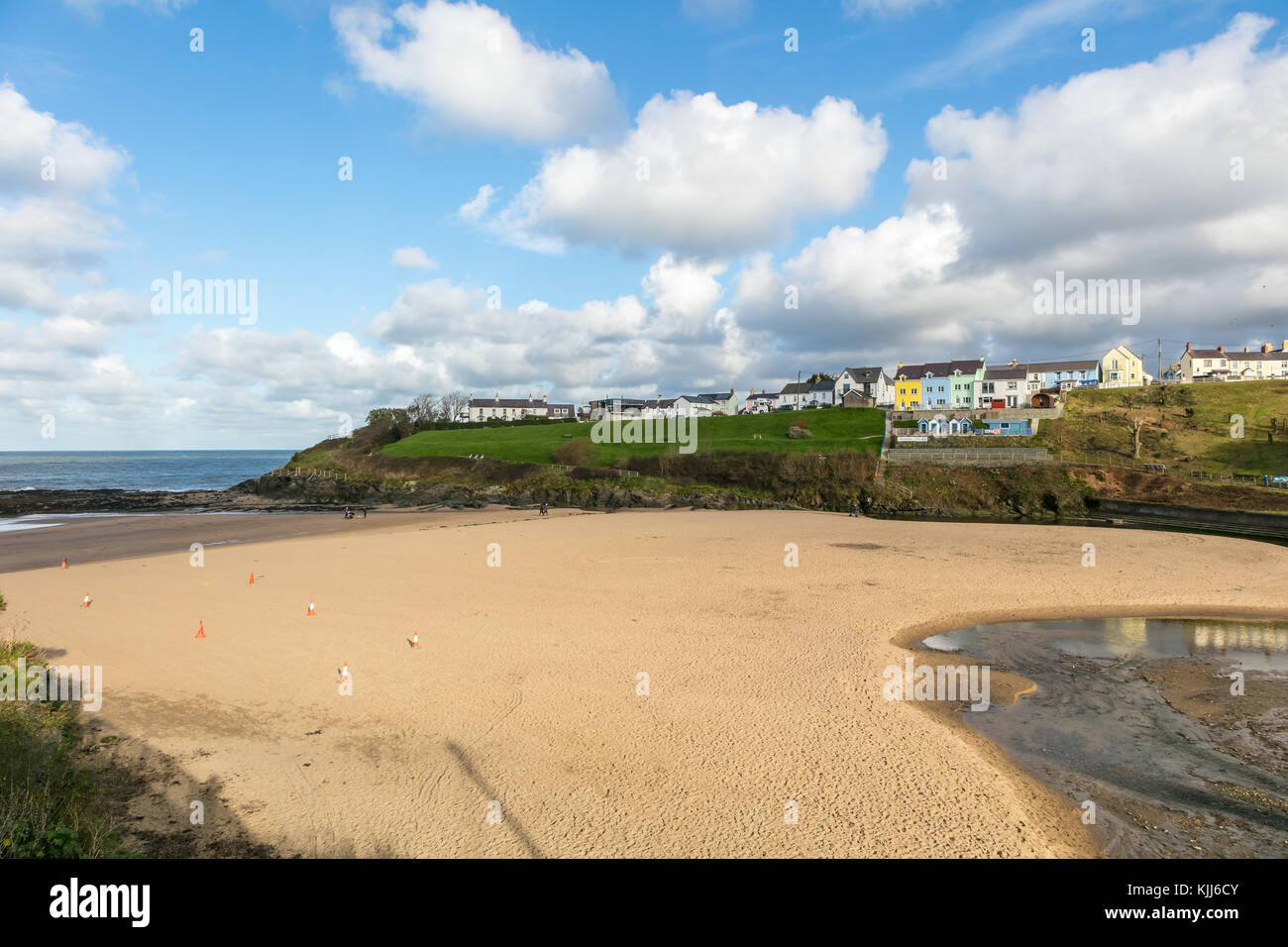 Aberporth Beach, Cardiganshire, West Wales Stock Photo - Alamy