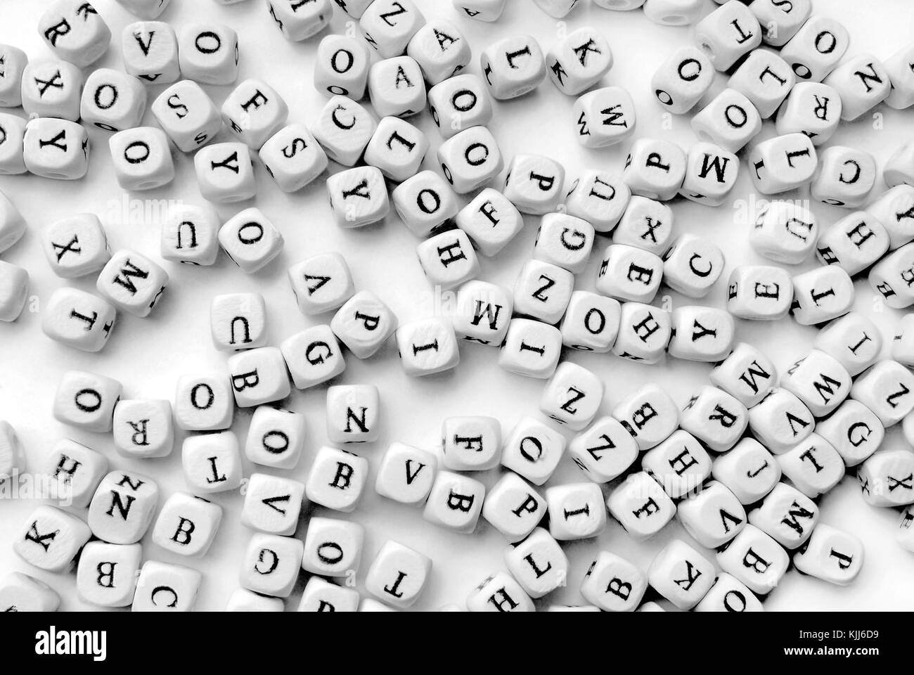 Letters background Black and White Stock Photos & Images - Alamy