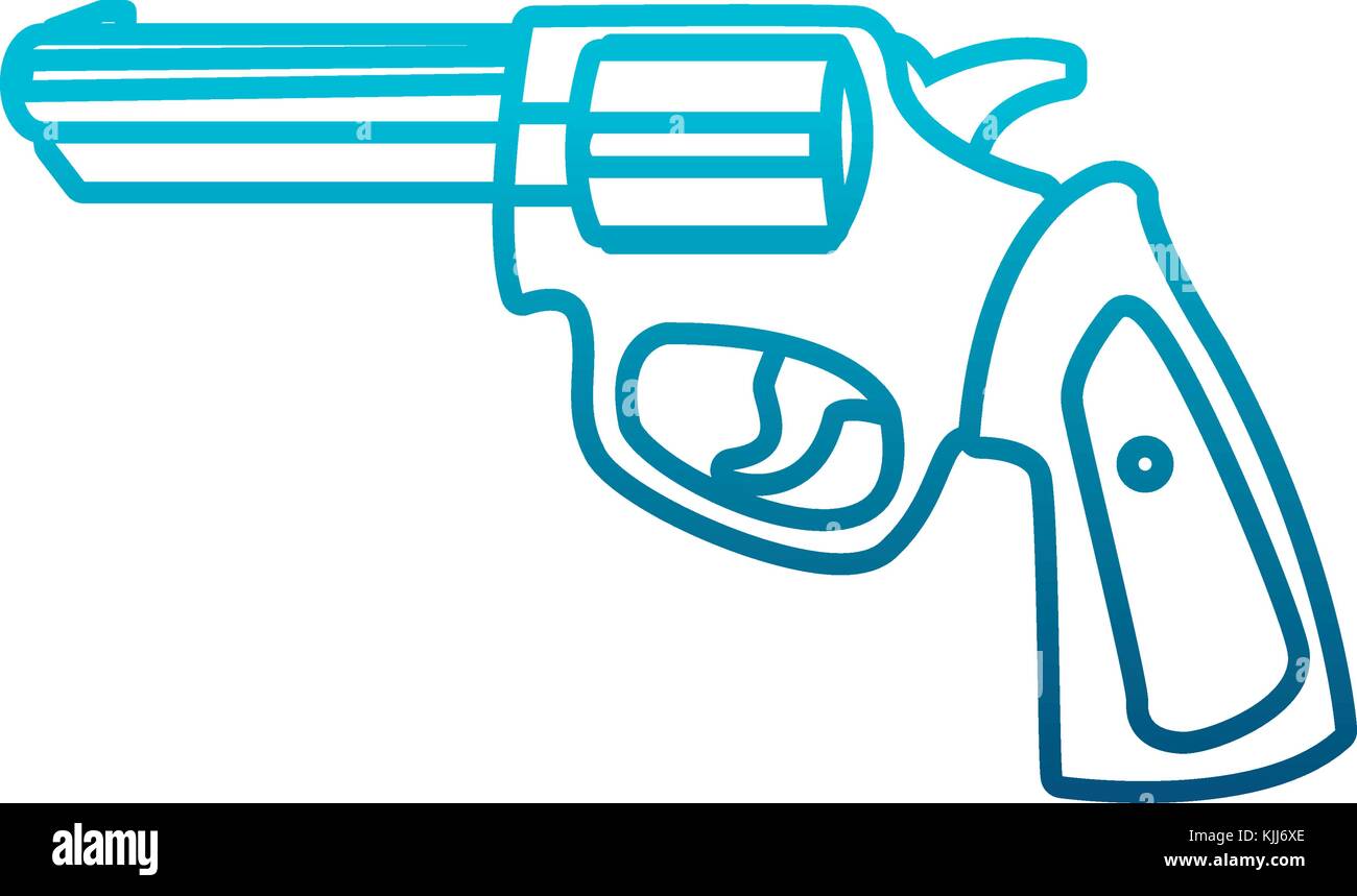 Classic handgun weapon Stock Vector Image & Art - Alamy