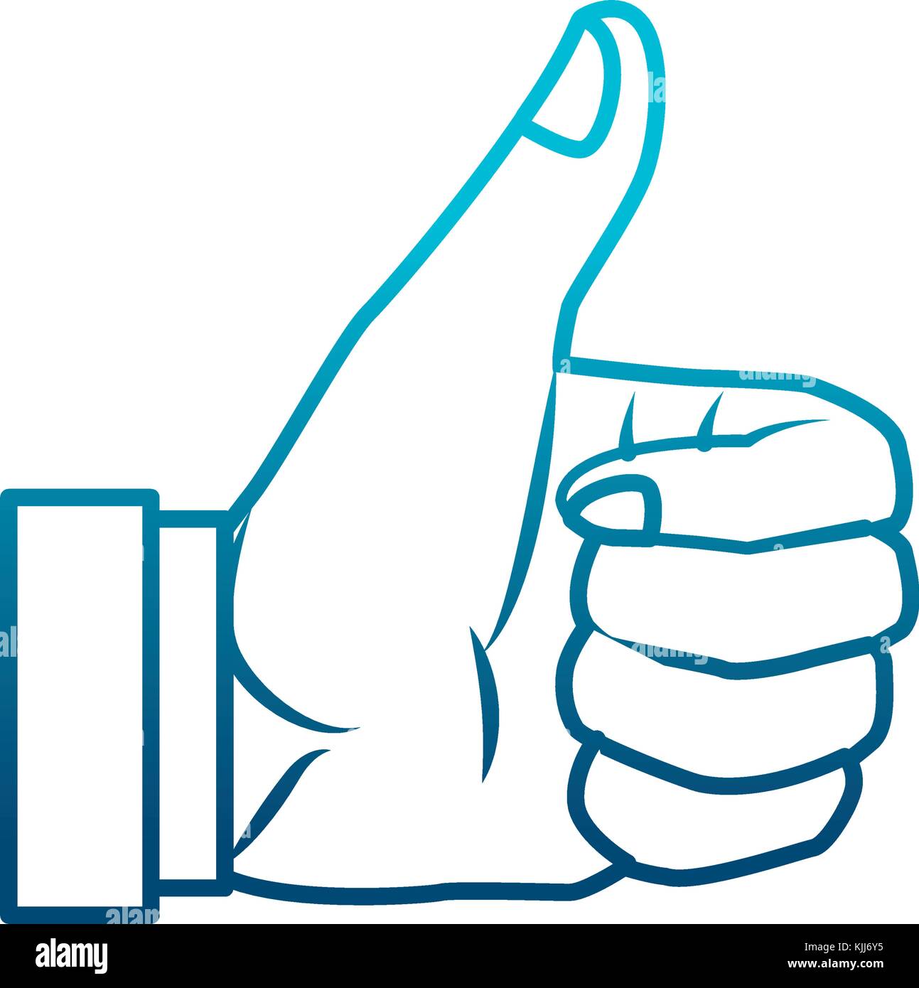 Like hand symbol pop art Stock Vector Image & Art - Alamy
