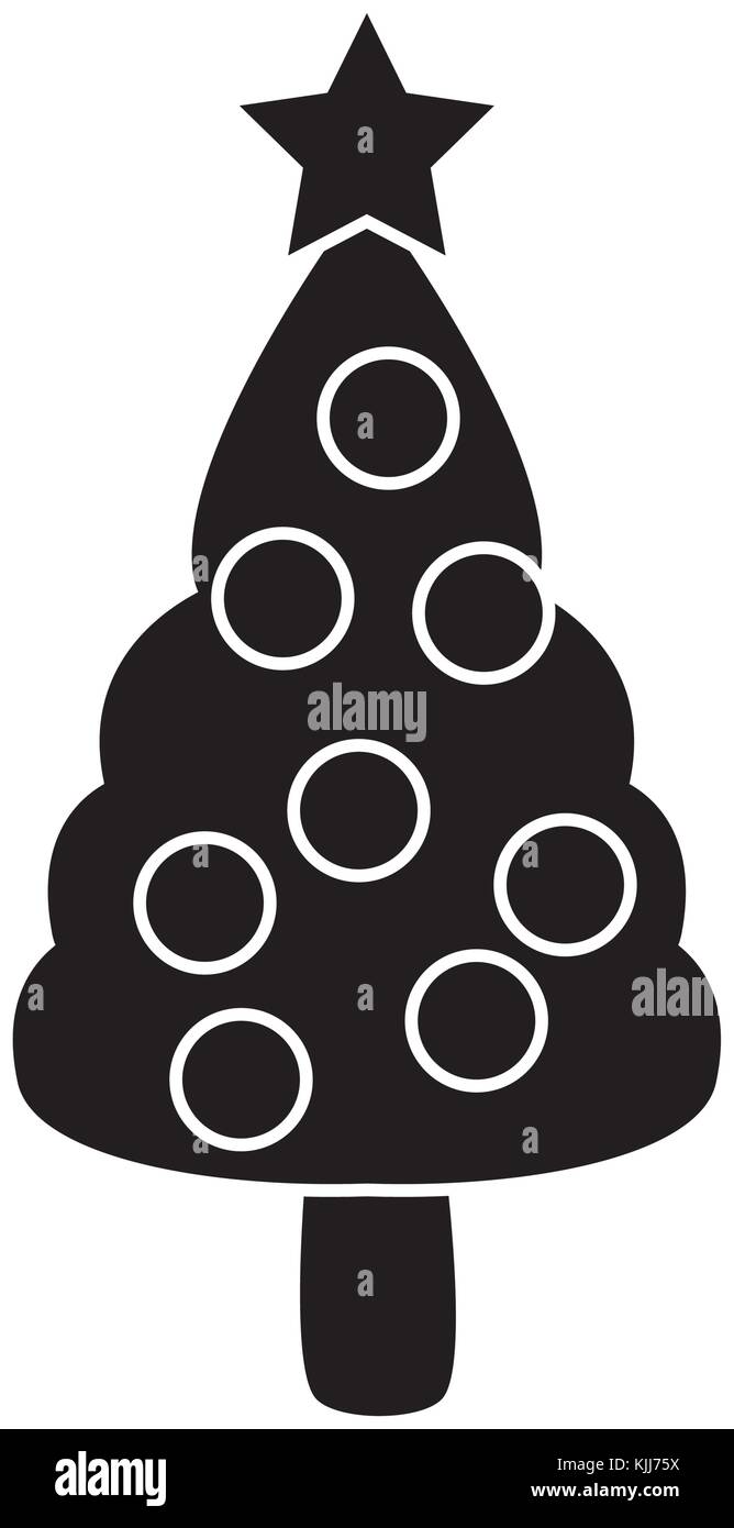 Christmas tree symbol Stock Vector Image & Art - Alamy