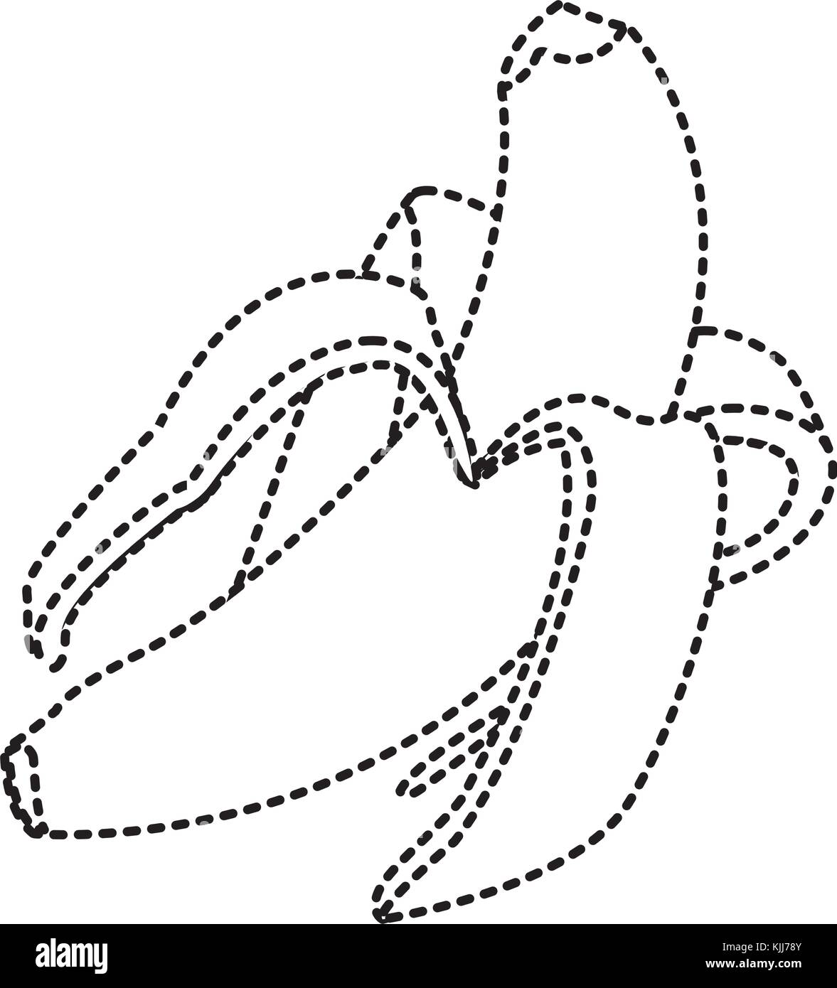 Ripe bananas illustration Black and White Stock Photos & Images - Alamy