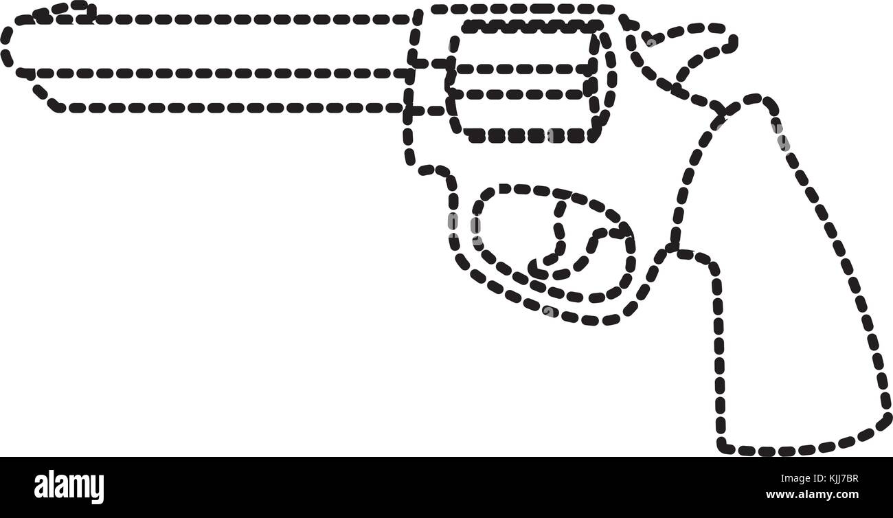 Classic handgun weapon Stock Vector Image & Art - Alamy