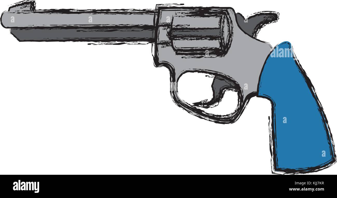 Classic handgun weapon Stock Vector Image & Art - Alamy