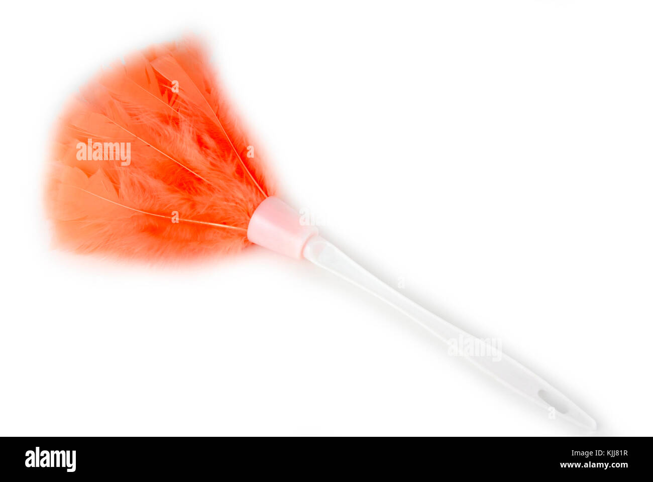 duster cleaner isolated on white Stock Photo - Alamy