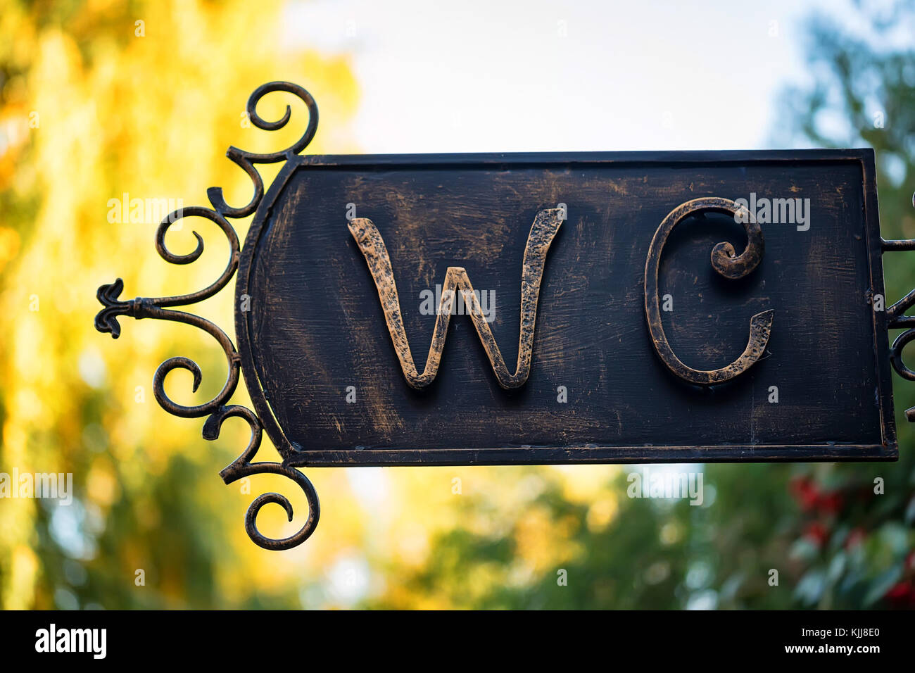 Toilet sign for men and women in retro style Stock Photo - Alamy