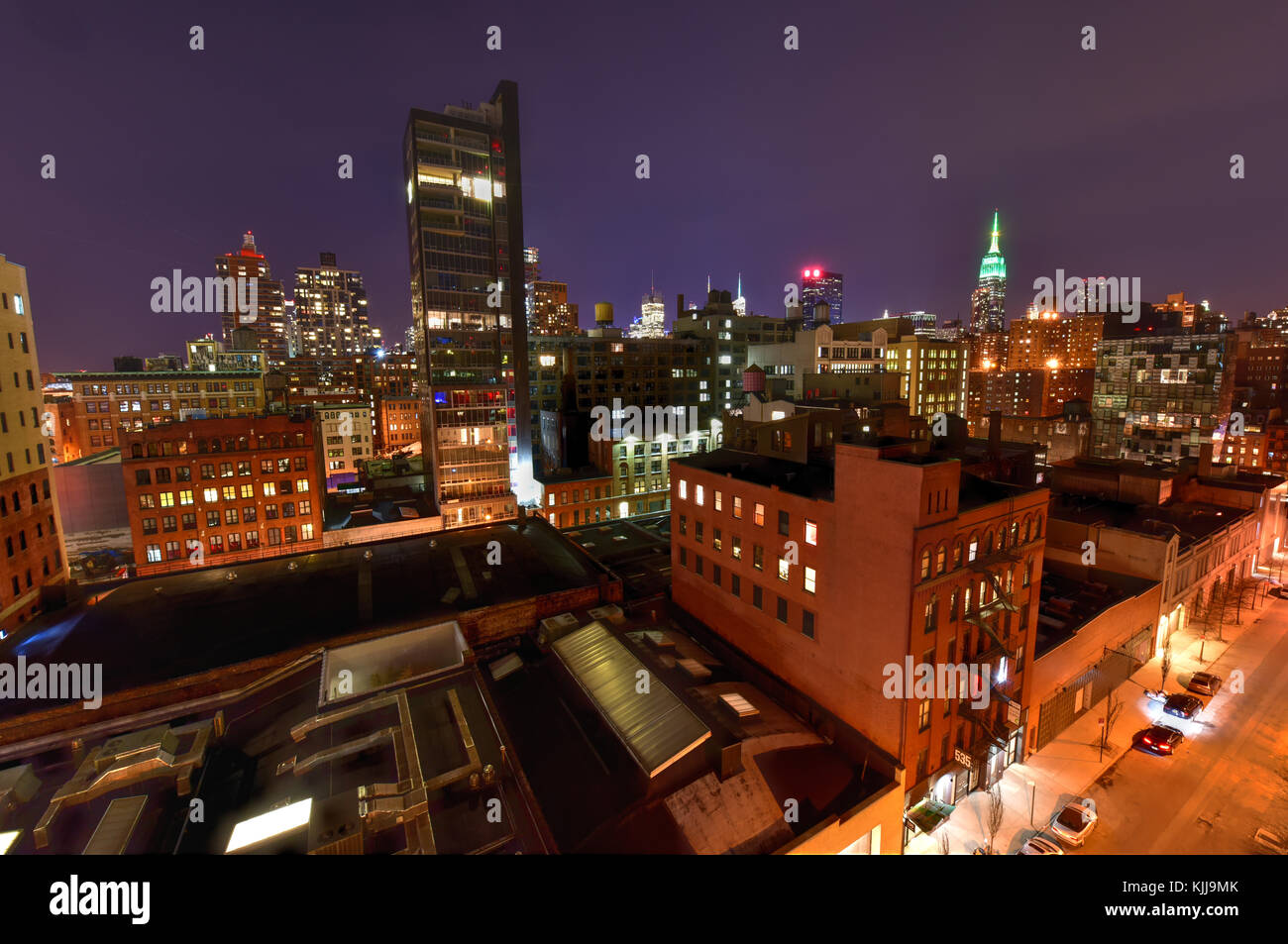 New York Skyline view from Chelsea in Manhattan Stock Photo - Alamy