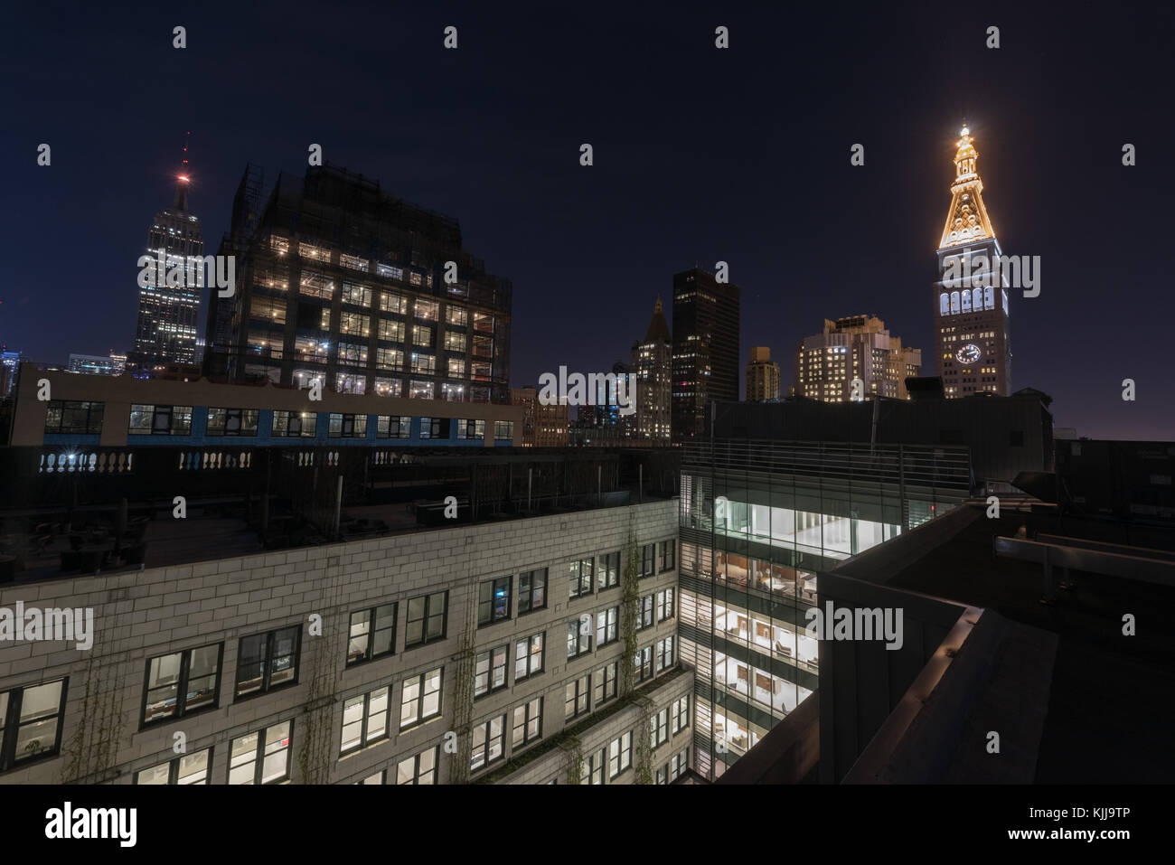 New York Skyline view from Chelsea in Manhattan Stock Photo - Alamy