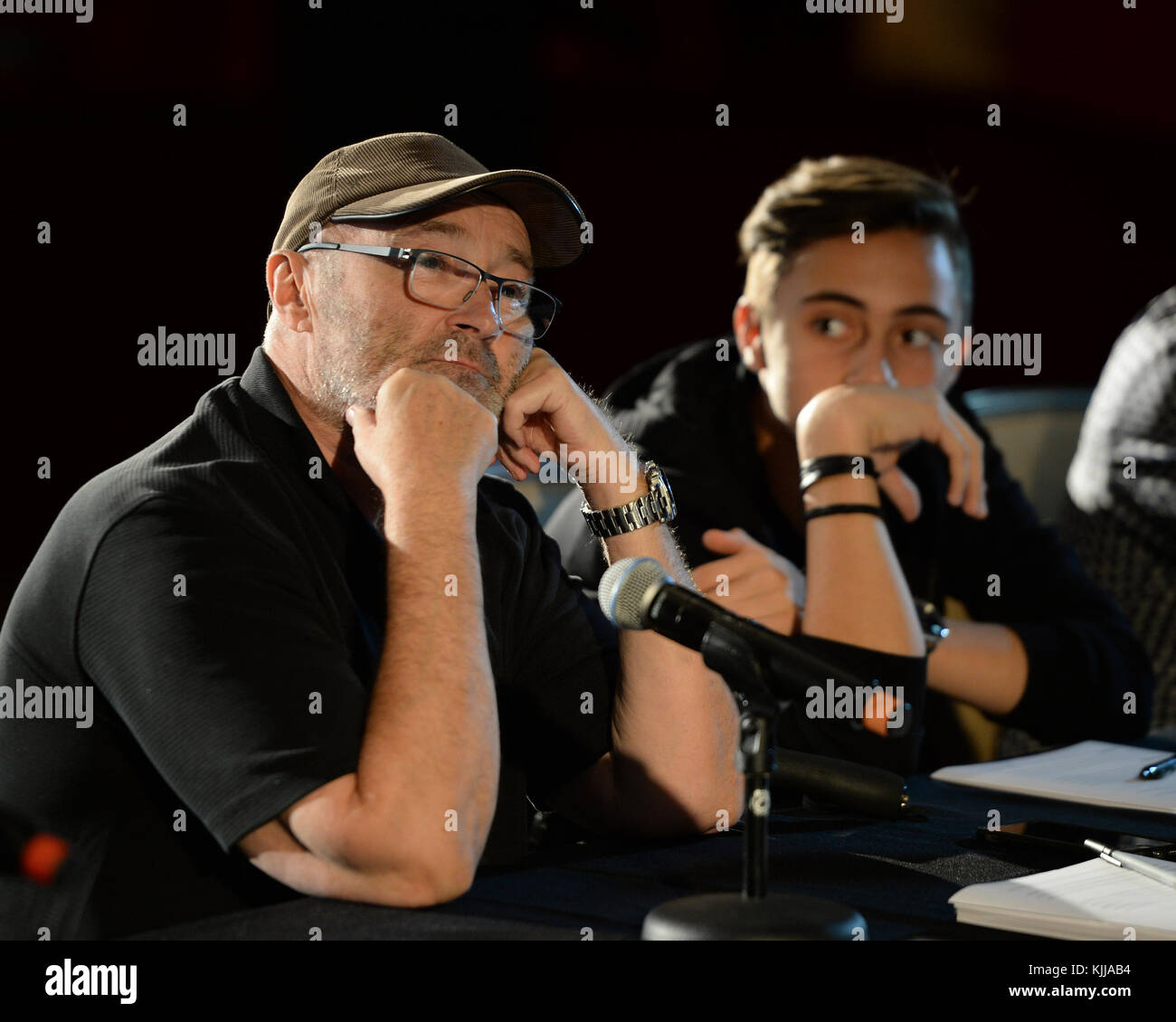 HOLLYWOOD FL - JUNE 11: Phil Collins, Nicholas Collins attends The ...