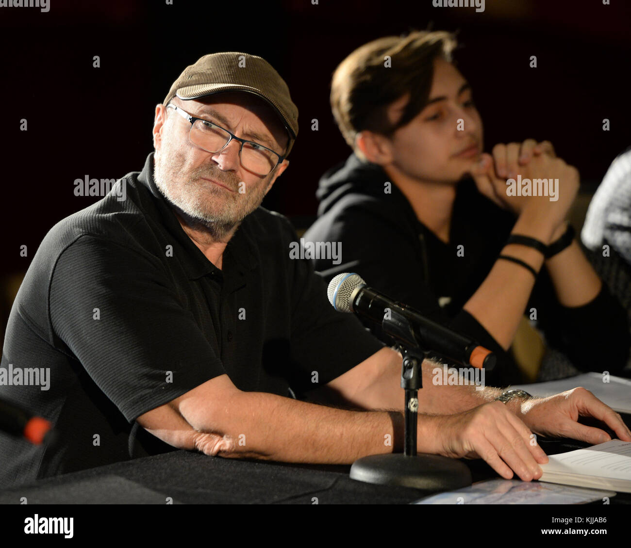 HOLLYWOOD FL - JUNE 11: Phil Collins, Nicholas Collins attends The ...