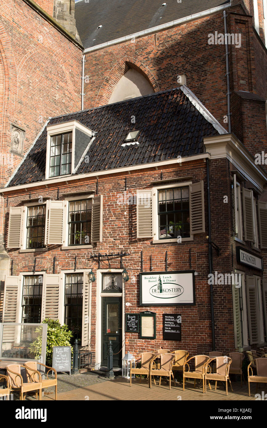 De Kostery cafe in Groningen, the Netherlands. The cafe doubles as the ...