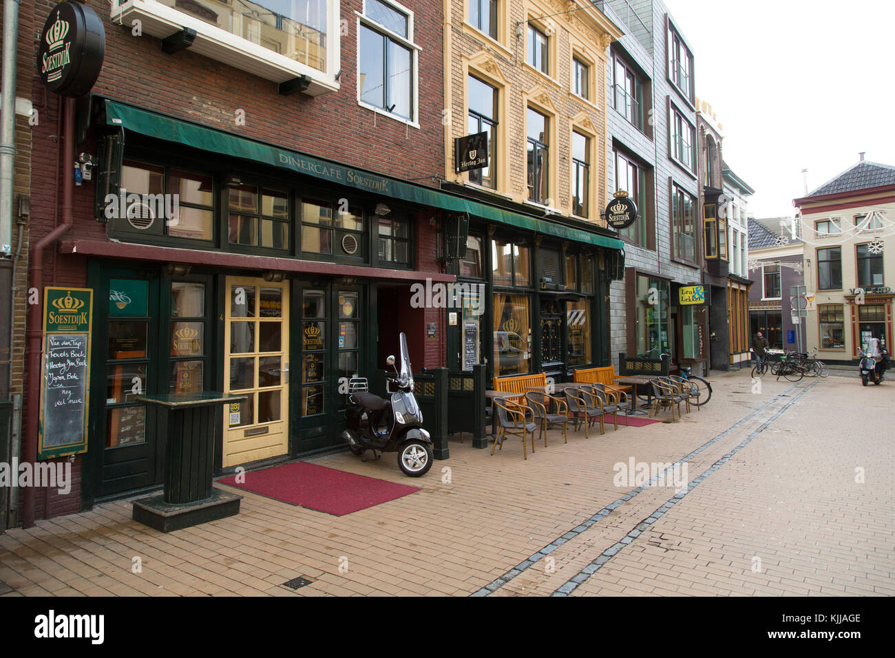 cafes and businesses in Groningen, the Netherlands. The city is ...