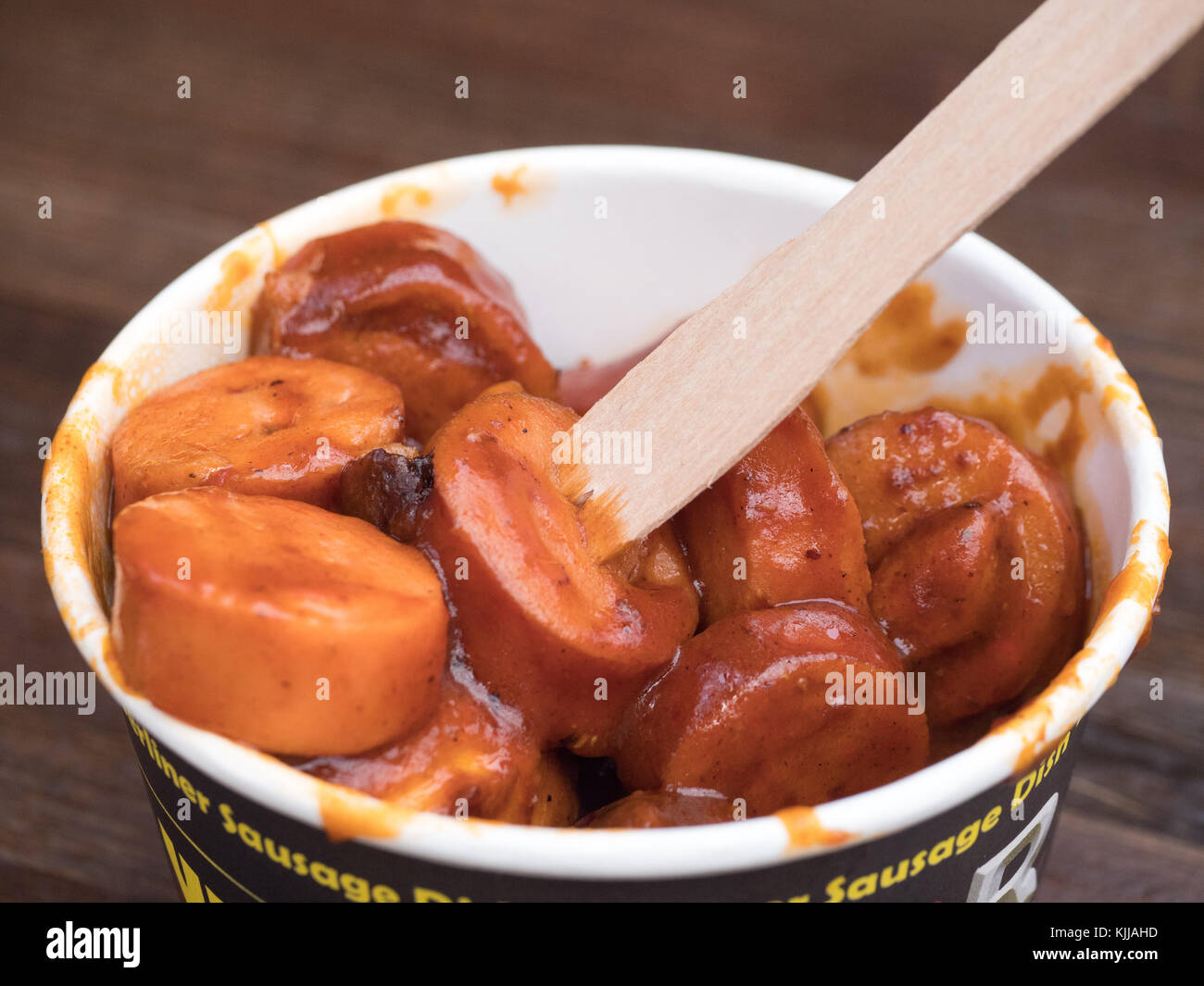 Currywurst at christmas market hi-res stock photography and images - Alamy