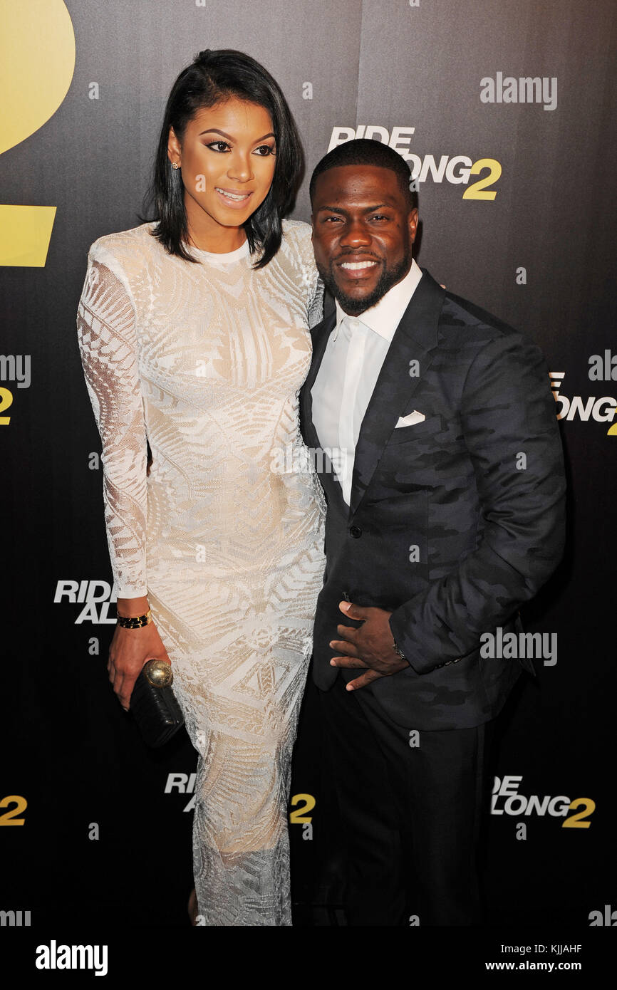 MIAMI BEACH, FL - JANUARY 06: Eniko Parrish, Kevin Hart attends World ...