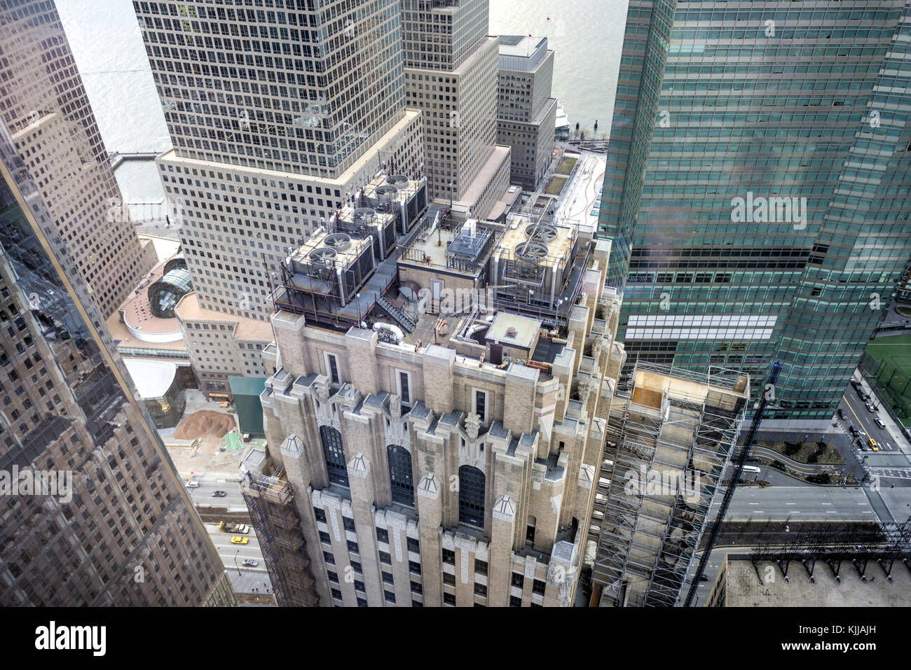 World Financial Center in downtown Manhattan, in the financial district ...
