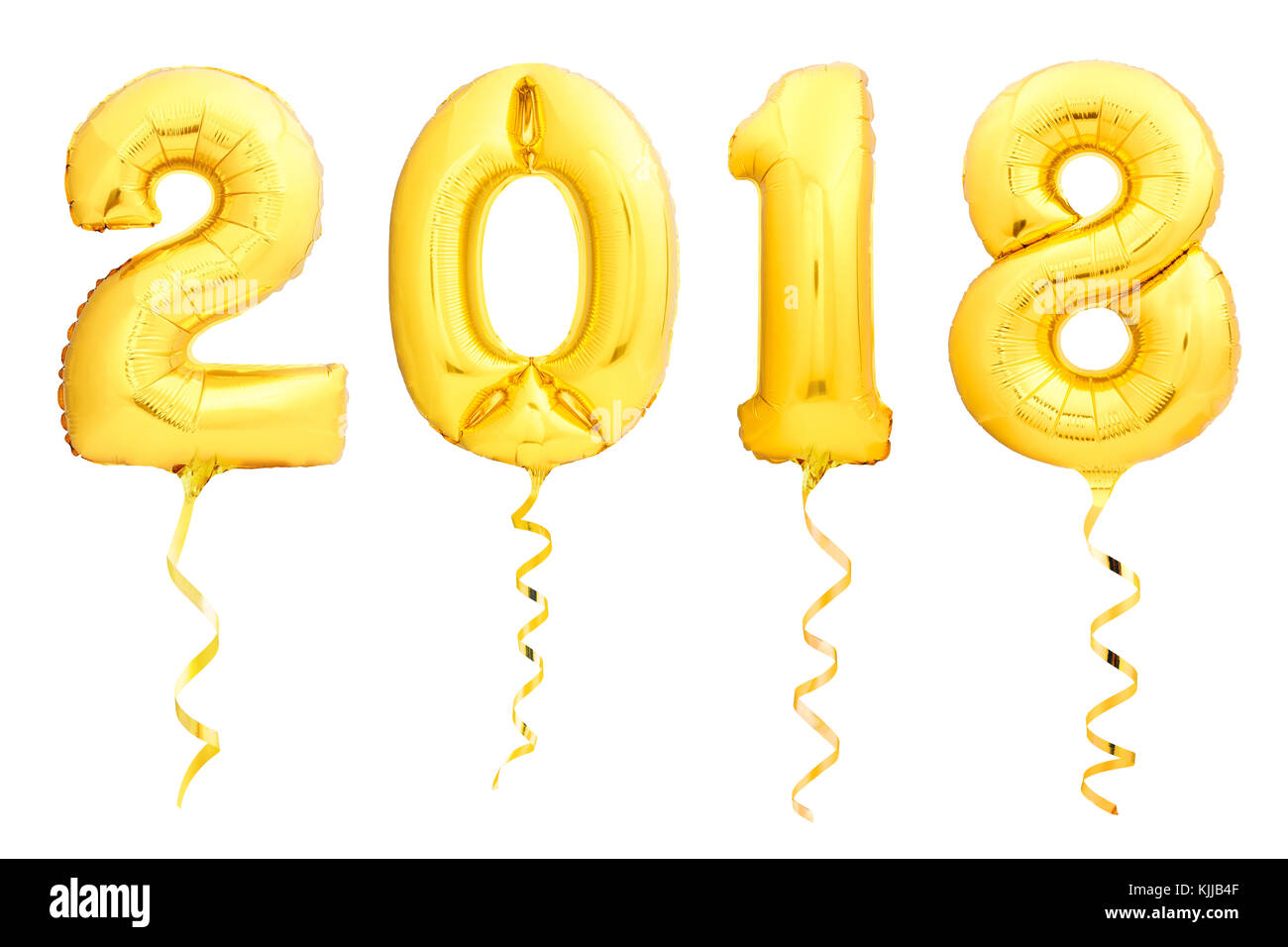 Golden Christmas balloons 2018 made of inflatable balloon with golden ...