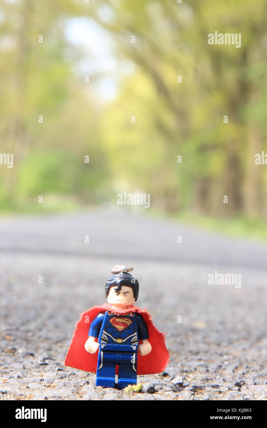 Superman Flying Left