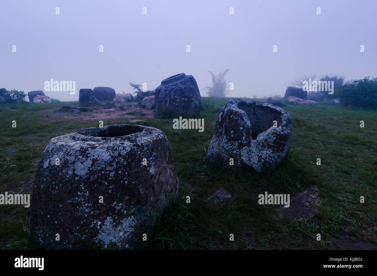 Amongst a field of landmines and bombs from the Vietnam war, ancient ...
