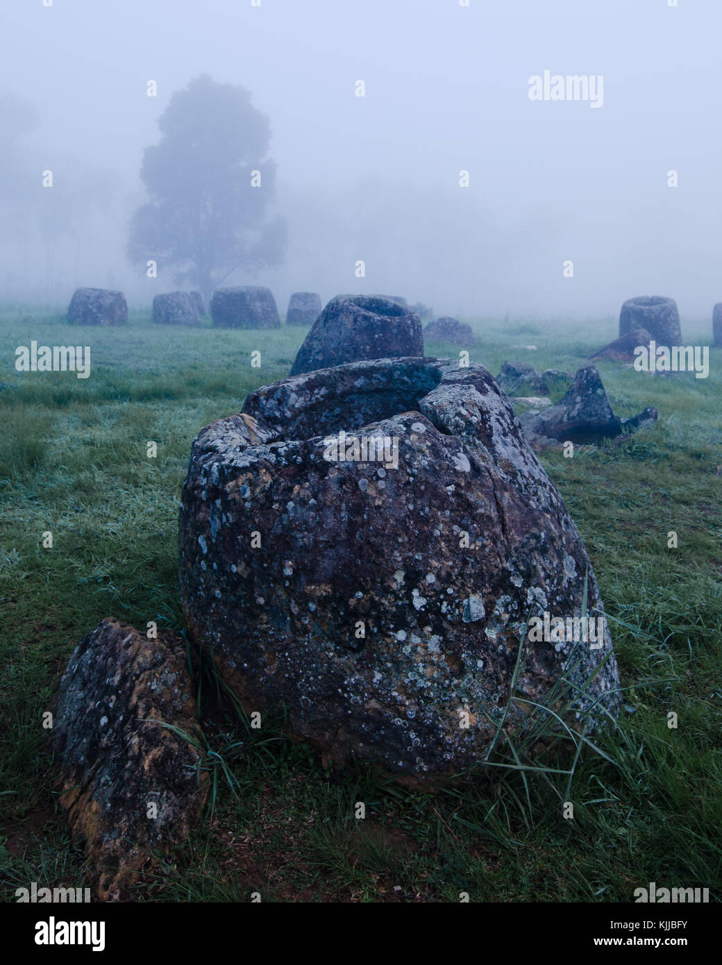Amongst a field of landmines and bombs from the Vietnam war, ancient ...