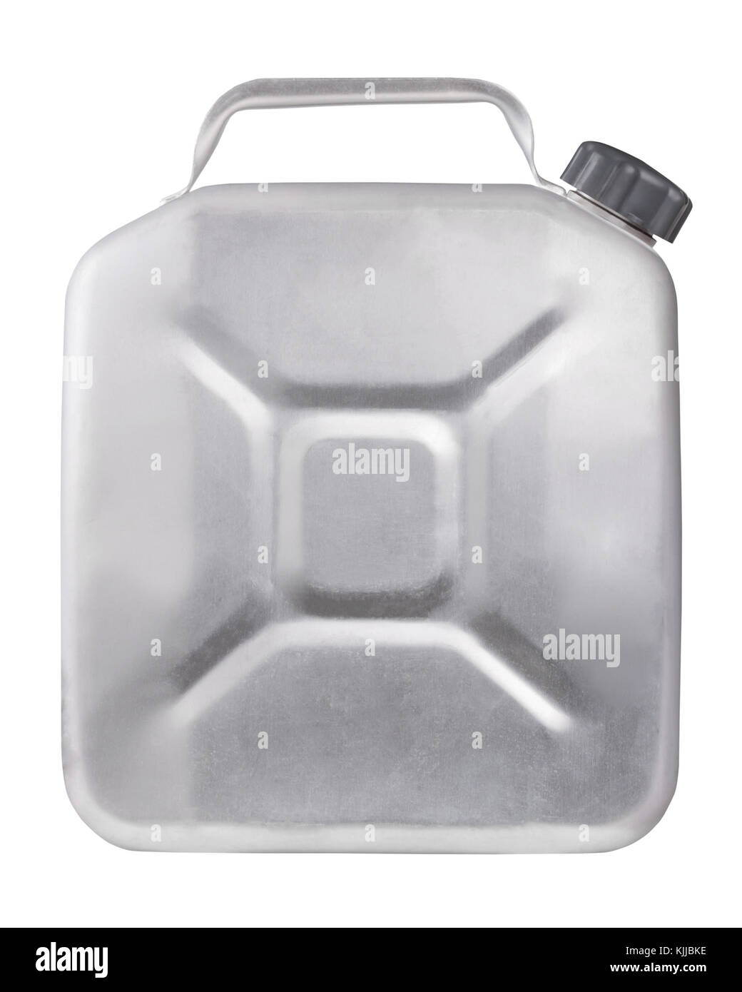 Gasoline canister isolated on white background Stock Photo - Alamy