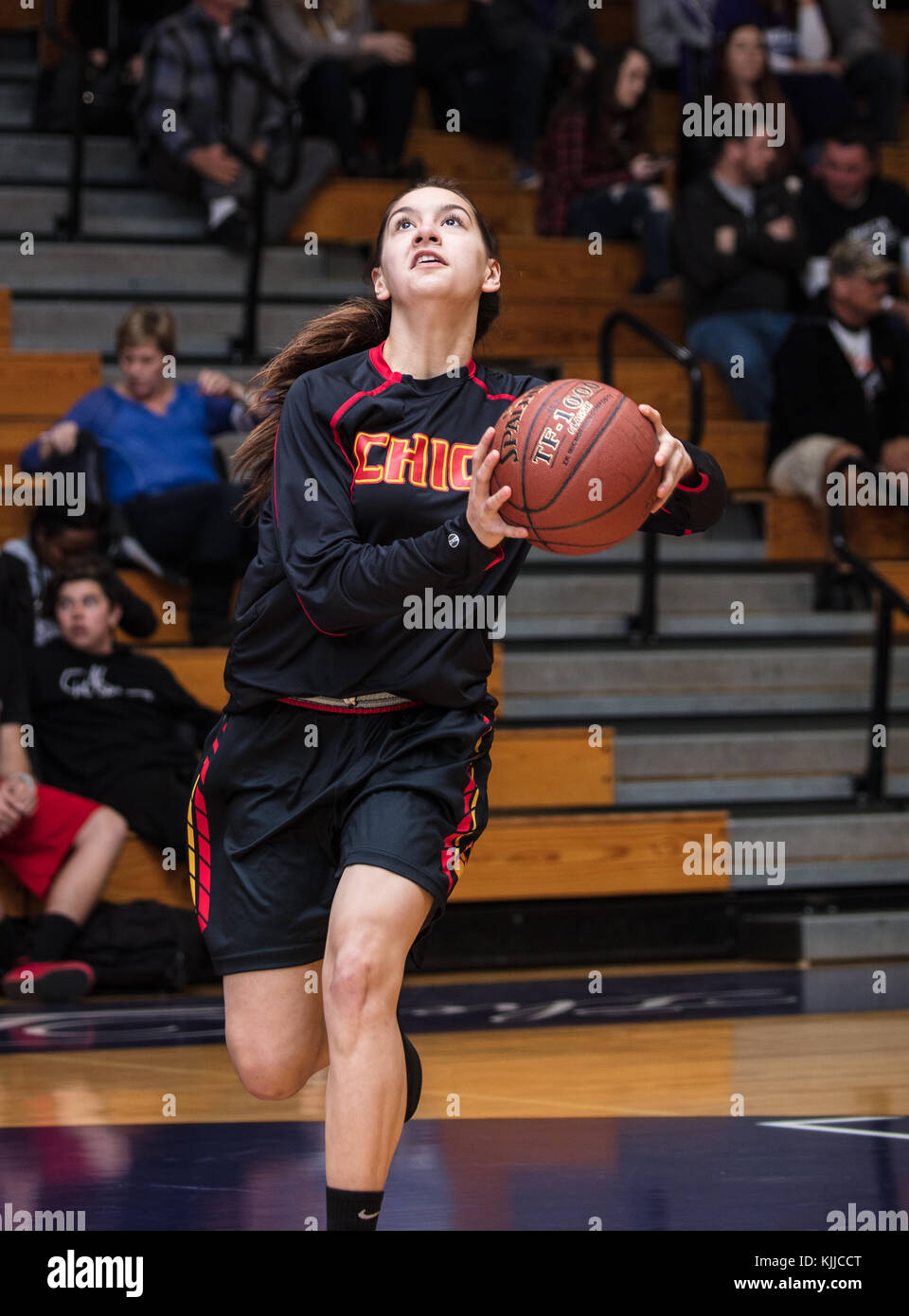 Basketball with Chico vs. Shasta High School in Redding, California ...